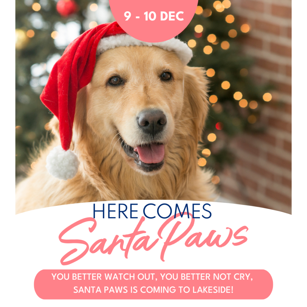 Santa Paws is Back! - Victoria Point Lakeside Shopping Centre
