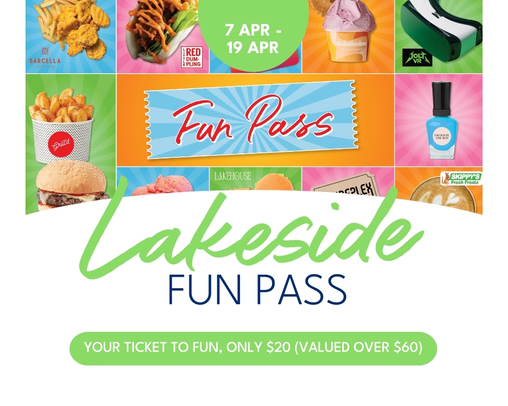 Lakeside Fun Pass! - Victoria Point Lakeside Shopping Centre